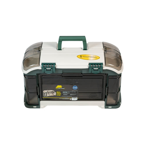Plano Outdoor Sports Angled Fishing Tackle Box Storage System, Green ...